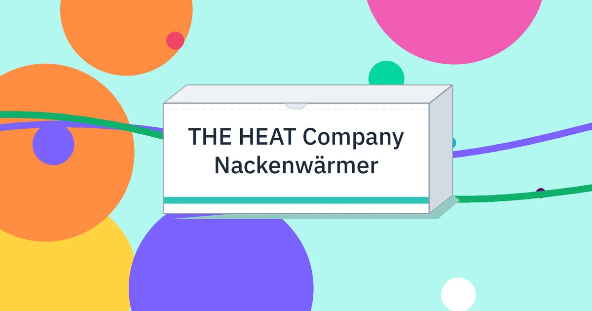 Symbolbild: Packung mit der Aufschrift THE HEAT Company Nackenwärmer (PZN 12585307) – Verfügbarkeit und Bezug in Apotheken in Frankfurt am Main