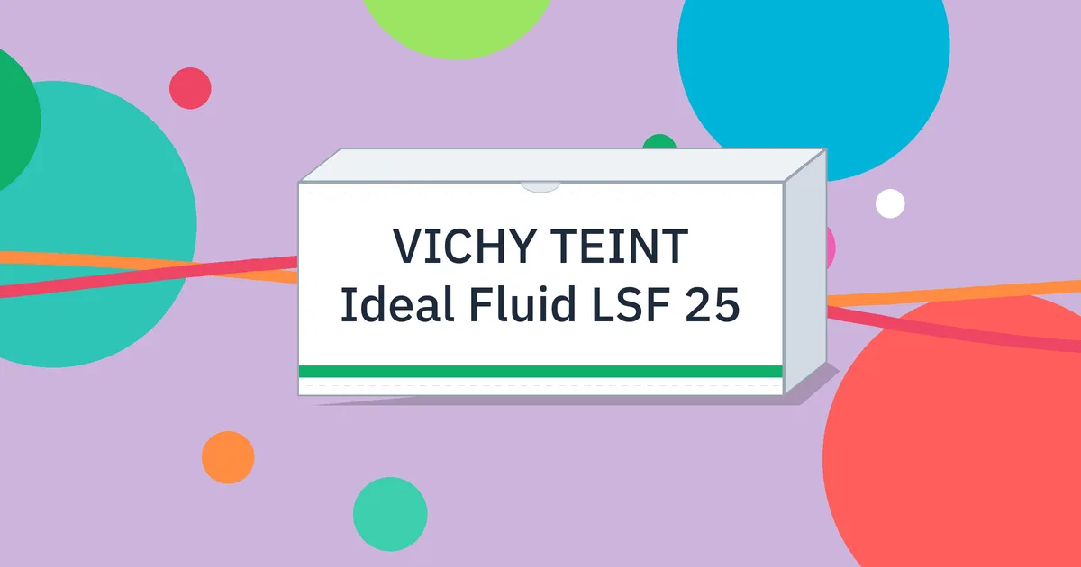 Symbolbild: Packung mit der Aufschrift VICHY TEINT Ideal Fluid LSF 25 (PZN 10169680) – Verfügbarkeit und Bezug in Apotheken in Frankfurt am Main