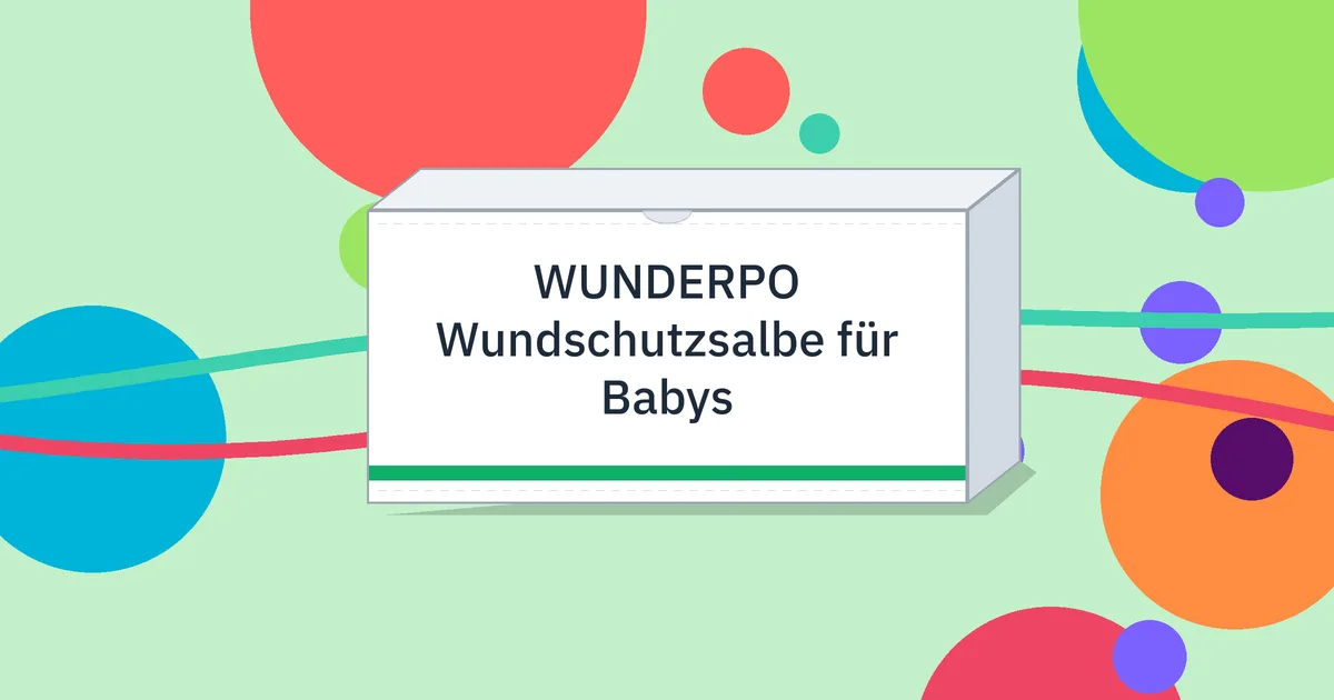 Symbolbild: Packung mit der Aufschrift WUNDERPO Wundschutzsalbe für Babys (PZN 19908771) – Verfügbarkeit und Bezug in Apotheken in Frankfurt am Main