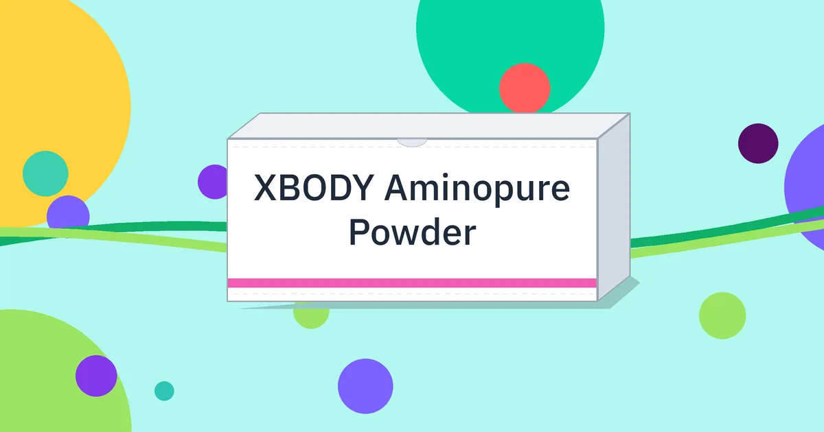 Symbolbild: Packung mit der Aufschrift XBODY Aminopure Powder (PZN 19533549) – Verfügbarkeit und Bezug in Apotheken in Frankfurt am Main