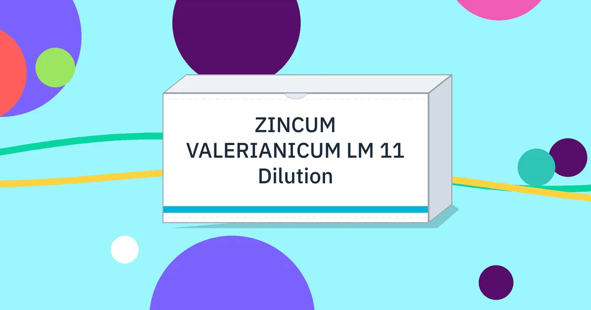 Symbolbild: Packung mit der Aufschrift ZINCUM VALERIANICUM LM 11 Dilution (PZN 13300910) – Verfügbarkeit und Bezug in Apotheken in Frankfurt am Main
