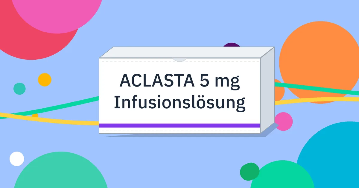 Symbolbild: Packung mit der Aufschrift ACLASTA 5 mg Infusionslösung (PZN 10068306) – Verfügbarkeit und Bezug in Apotheken in Frankfurt am Main