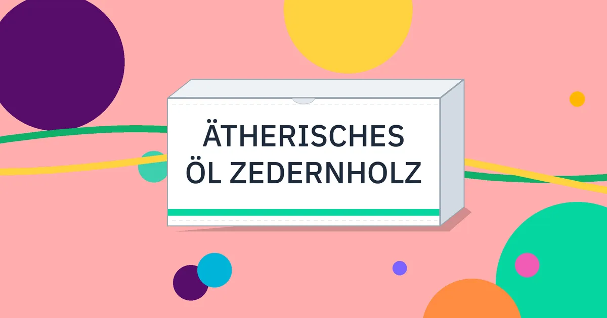 Symbolbild: Packung mit der Aufschrift ÄTHERISCHES ÖL ZEDERNHOLZ (PZN 20027159) – Verfügbarkeit und Bezug in Apotheken in Frankfurt am Main