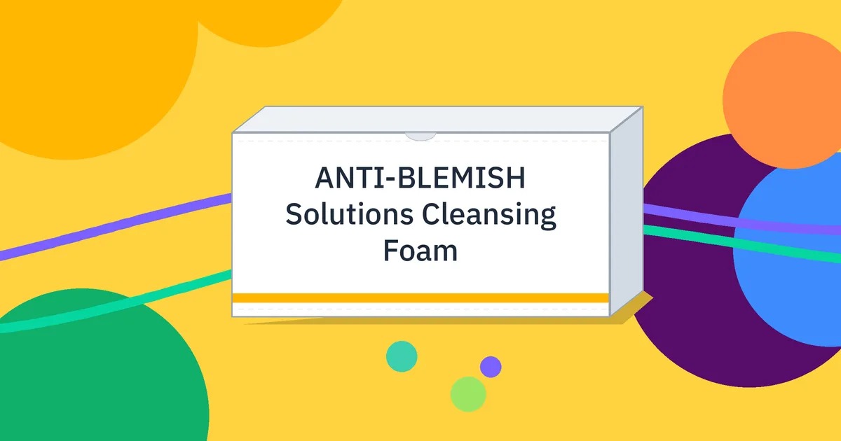Symbolbild: Packung mit der Aufschrift ANTI-BLEMISH Solutions Cleansing Foam (PZN 18894452) – Verfügbarkeit und Bezug in Apotheken in Frankfurt am Main