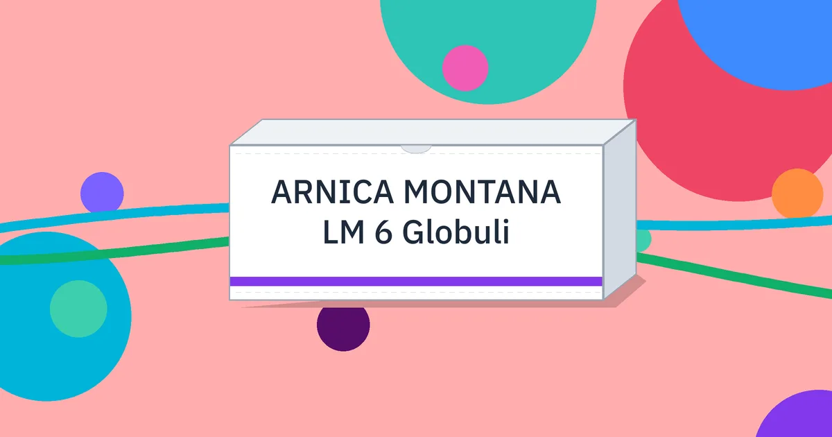 Symbolbild: Packung mit der Aufschrift ARNICA MONTANA LM 6 Globuli (PZN 20785523) – Verfügbarkeit und Bezug in Apotheken in Frankfurt am Main