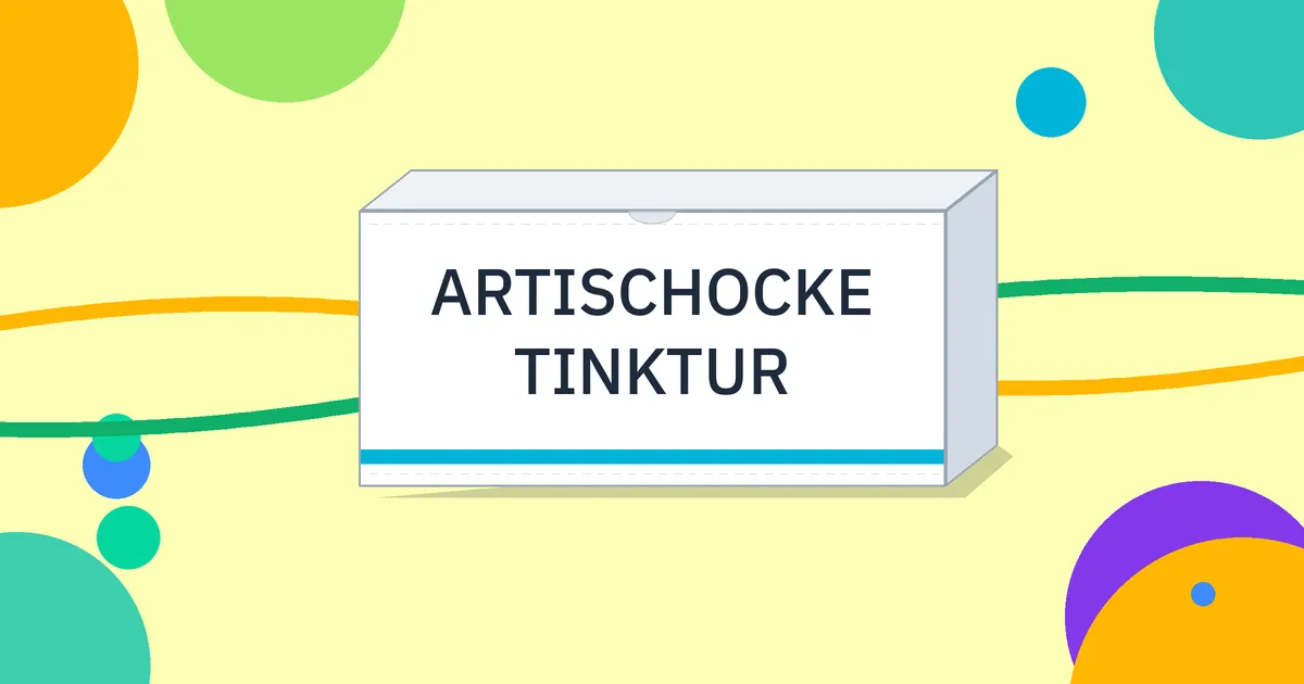 Symbolbild: Packung mit der Aufschrift ARTISCHOCKE TINKTUR (PZN 19921062) – Verfügbarkeit und Bezug in Apotheken in Frankfurt am Main