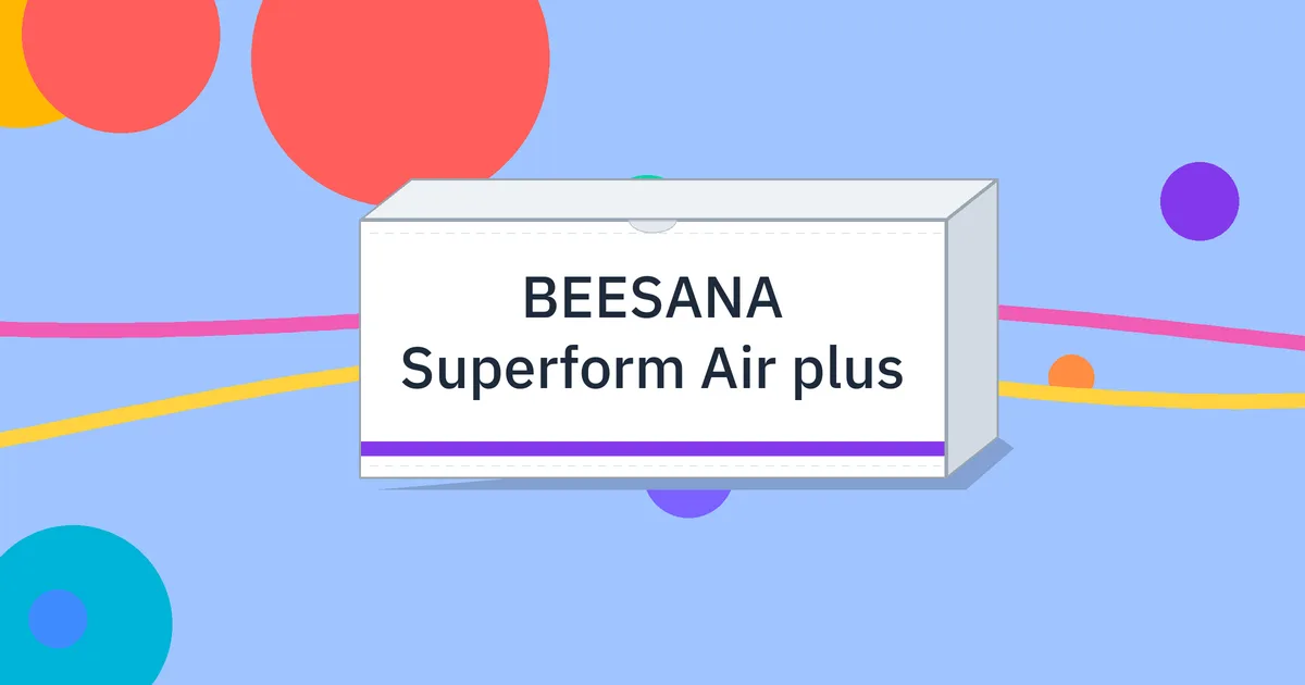 Symbolbild: Packung mit der Aufschrift BEESANA Superform Air plus (PZN 08801840) – Verfügbarkeit und Bezug in Apotheken in Frankfurt am Main