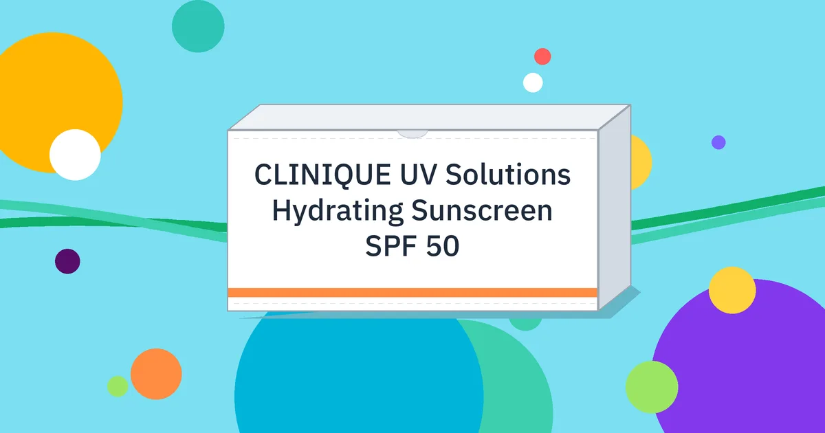 Symbolbild: Packung mit der Aufschrift CLINIQUE UV Solutions Hydrating Sunscreen SPF 50 (PZN 20303760) – Verfügbarkeit und Bezug in Apotheken in Frankfurt am Main