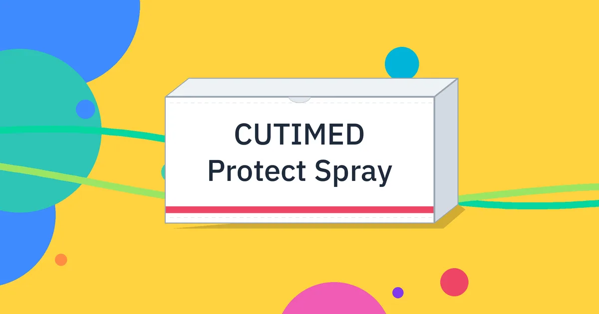 Symbolbild: Packung mit der Aufschrift CUTIMED Protect Spray (PZN 06941838) – Verfügbarkeit und Bezug in Apotheken in Frankfurt am Main