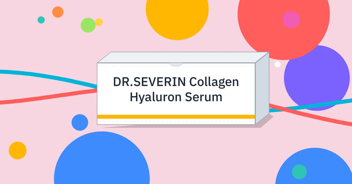 Symbolbild: Packung mit der Aufschrift DR.SEVERIN Collagen Hyaluron Serum (PZN 15821582) – Verfügbarkeit und Bezug in Apotheken in Frankfurt am Main