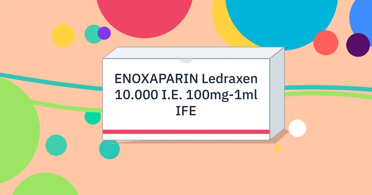 Symbolbild: Packung mit der Aufschrift ENOXAPARIN Ledraxen 10.000 I.E. 100mg-1ml IFE (PZN 16203231) – Verfügbarkeit und Bezug in Apotheken in Frankfurt am Main