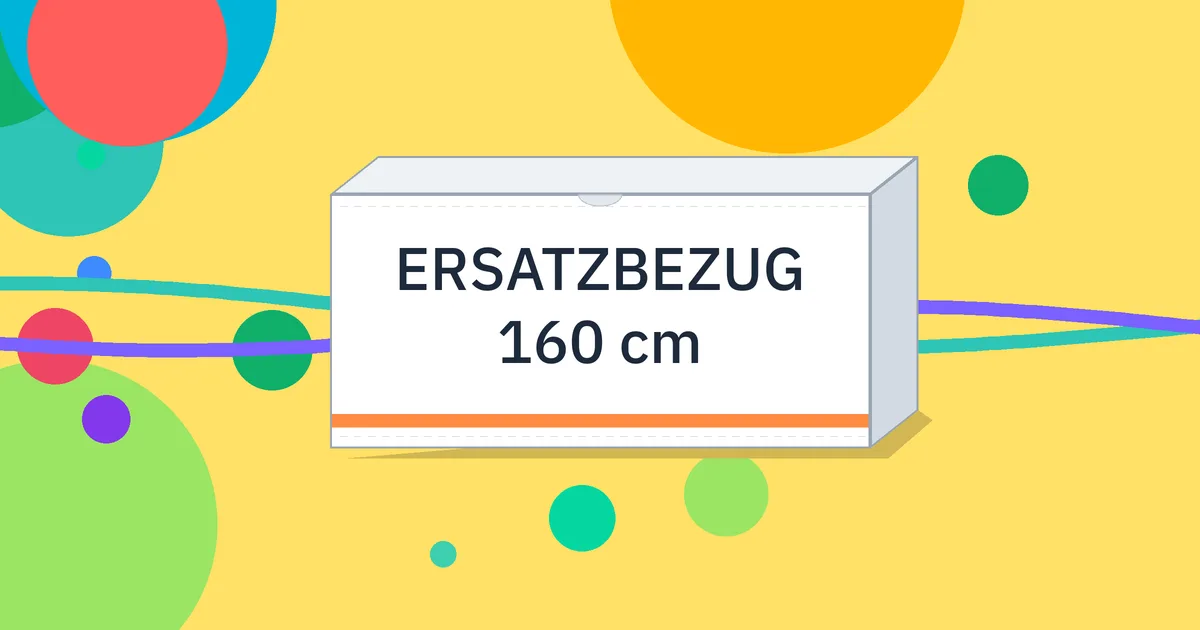 Symbolbild: Packung mit der Aufschrift ERSATZBEZUG 160 cm (PZN 06648558) – Verfügbarkeit und Bezug in Apotheken in Frankfurt am Main