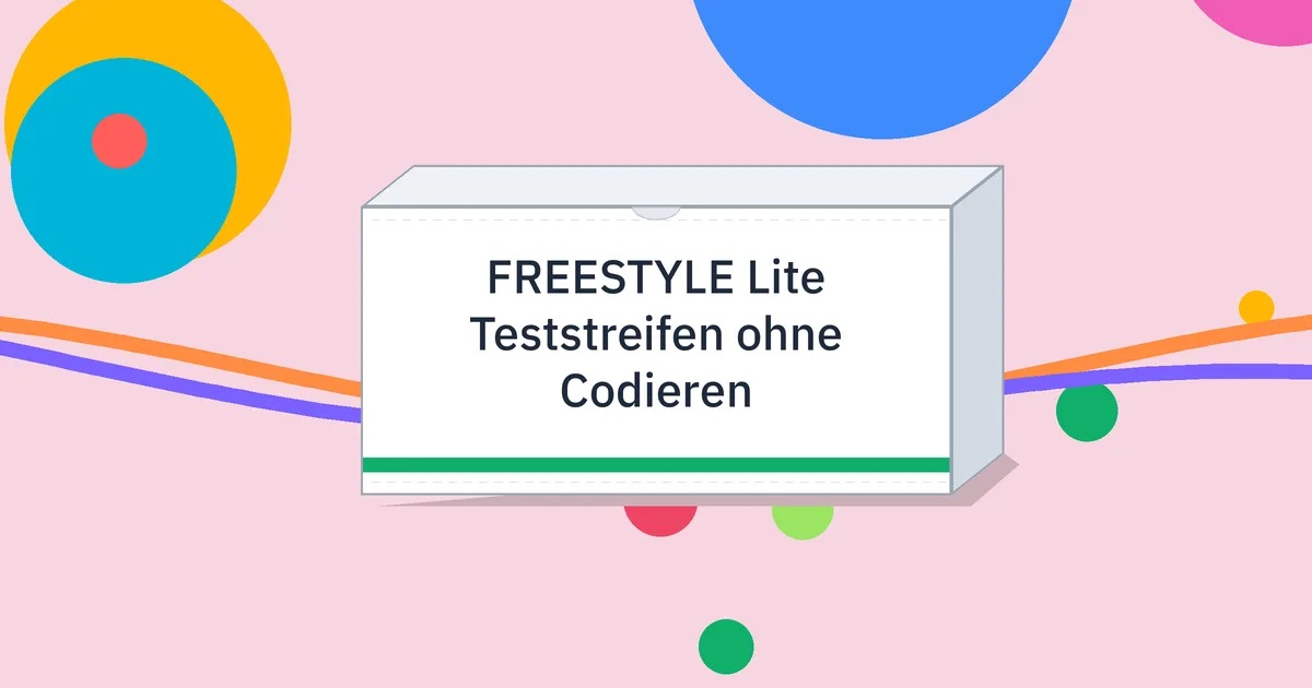 Symbolbild: Packung mit der Aufschrift FREESTYLE Lite Teststreifen ohne Codieren (PZN 06797666) – Verfügbarkeit und Bezug in Apotheken in Frankfurt am Main