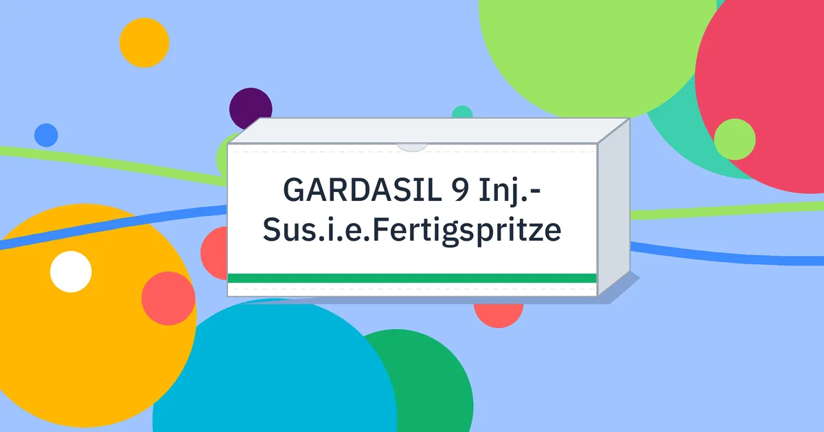 Symbolbild: Packung mit der Aufschrift GARDASIL 9 Inj.-Sus.i.e.Fertigspritze (PZN 19247832) – Verfügbarkeit und Bezug in Apotheken in Frankfurt am Main