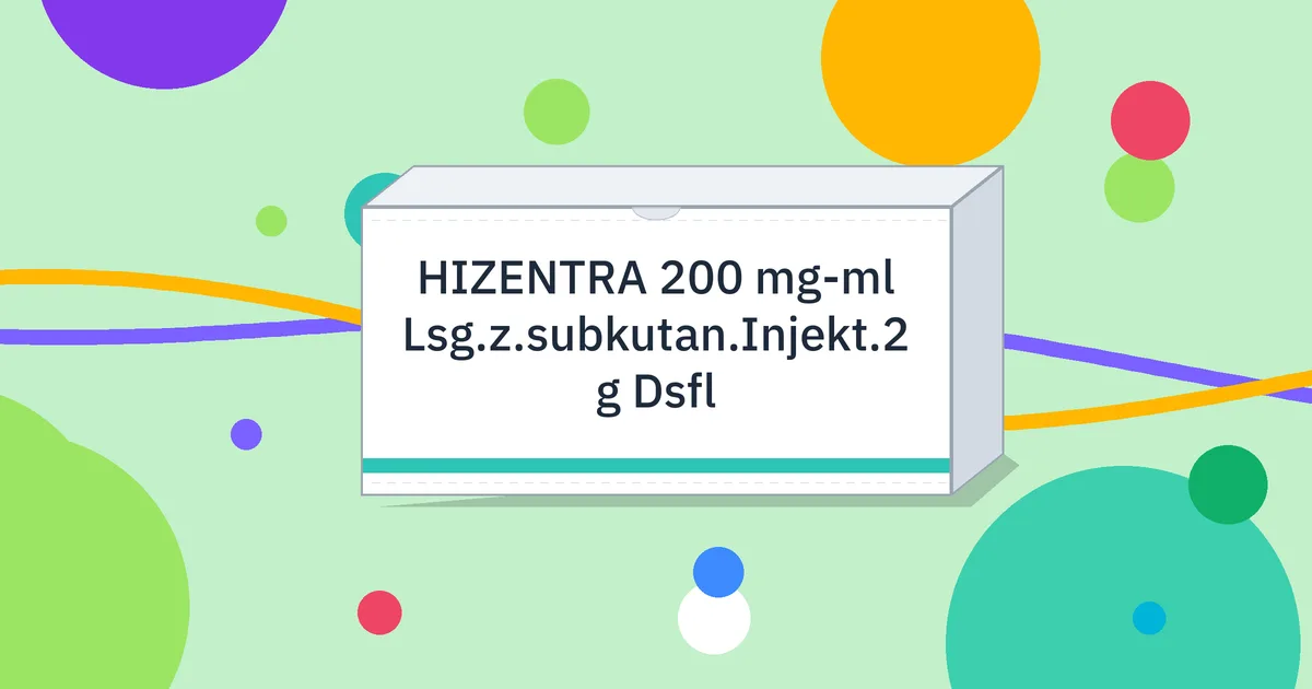 Symbolbild: Packung mit der Aufschrift HIZENTRA 200 mg-ml Lsg.z.subkutan.Injekt.2 g Dsfl (PZN 07764048) – Verfügbarkeit und Bezug in Apotheken in Frankfurt am Main