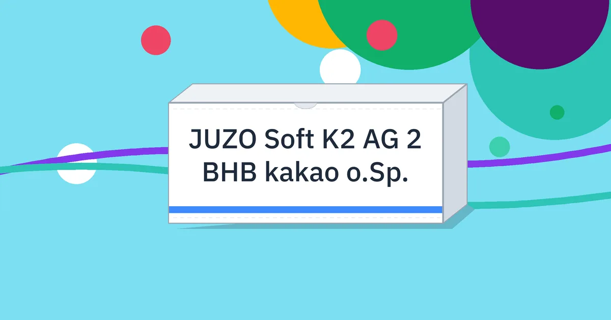 Symbolbild: Packung mit der Aufschrift JUZO Soft K2 AG 2 BHB kakao o.Sp. (PZN 14825810) – Verfügbarkeit und Bezug in Apotheken in Frankfurt am Main