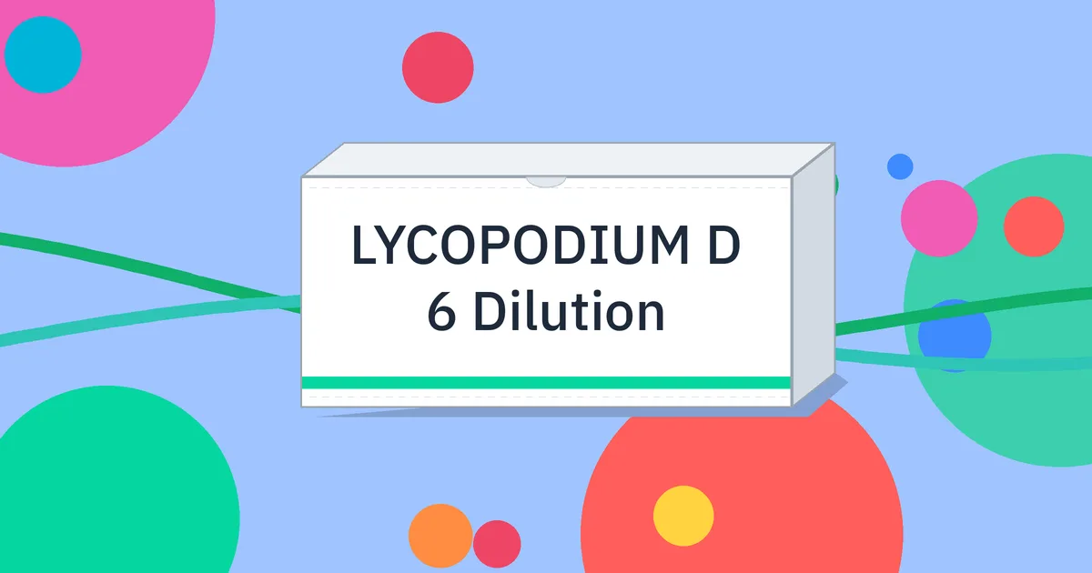 Symbolbild: Packung mit der Aufschrift LYCOPODIUM D 6 Dilution (PZN 00642230) – Verfügbarkeit und Bezug in Apotheken in Frankfurt am Main