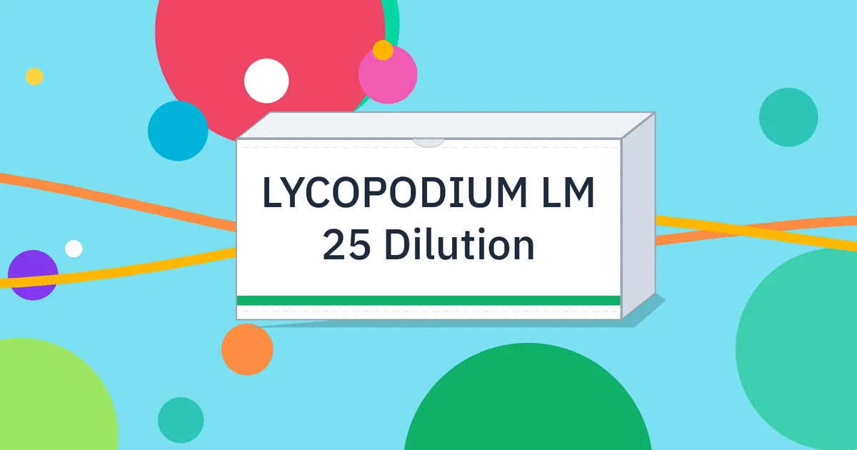 Symbolbild: Packung mit der Aufschrift LYCOPODIUM LM 25 Dilution (PZN 12935380) – Verfügbarkeit und Bezug in Apotheken in Frankfurt am Main