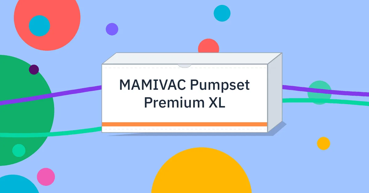 Symbolbild: Packung mit der Aufschrift MAMIVAC Pumpset Premium XL (PZN 11697406) – Verfügbarkeit und Bezug in Apotheken in Frankfurt am Main