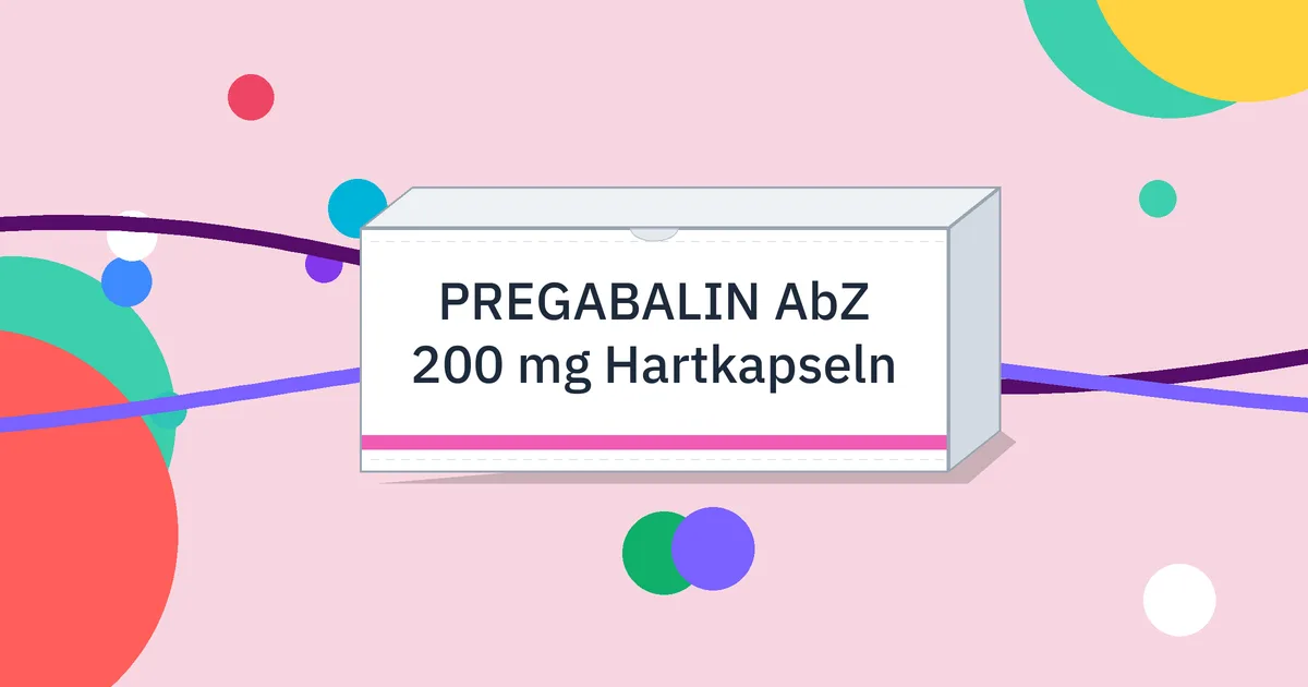 Symbolbild: Packung mit der Aufschrift PREGABALIN AbZ 200 mg Hartkapseln (PZN 10327096) – Verfügbarkeit und Bezug in Apotheken in Frankfurt am Main