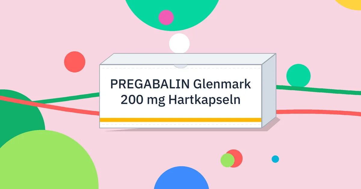 Symbolbild: Packung mit der Aufschrift PREGABALIN Glenmark 200 mg Hartkapseln (PZN 17537046) – Verfügbarkeit und Bezug in Apotheken in Frankfurt am Main
