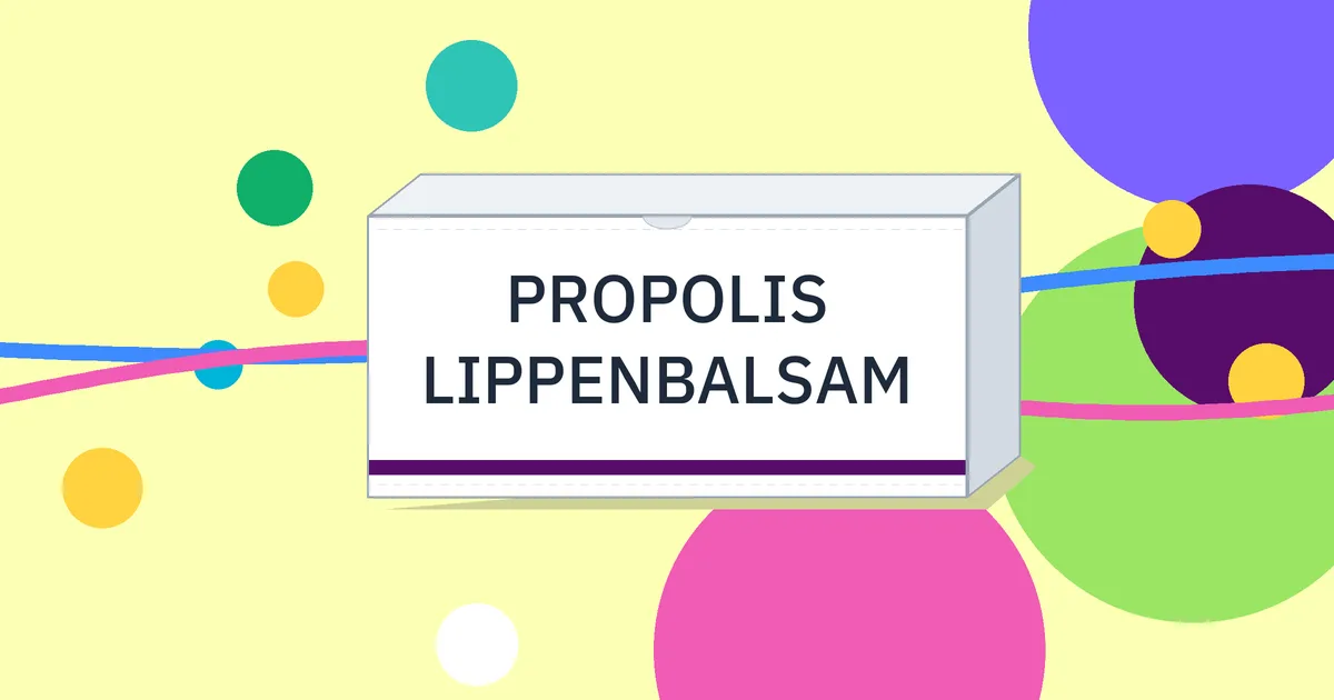 Symbolbild: Packung mit der Aufschrift PROPOLIS LIPPENBALSAM (PZN 04916954) – Verfügbarkeit und Bezug in Apotheken in Frankfurt am Main