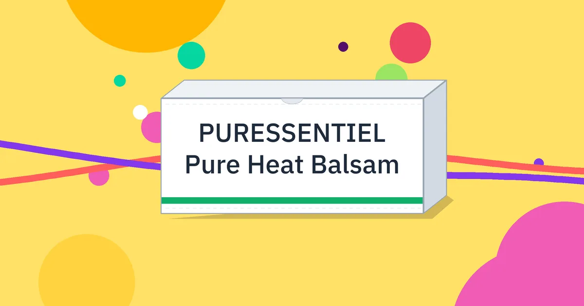 Symbolbild: Packung mit der Aufschrift PURESSENTIEL Pure Heat Balsam (PZN 19300704) – Verfügbarkeit und Bezug in Apotheken in Frankfurt am Main