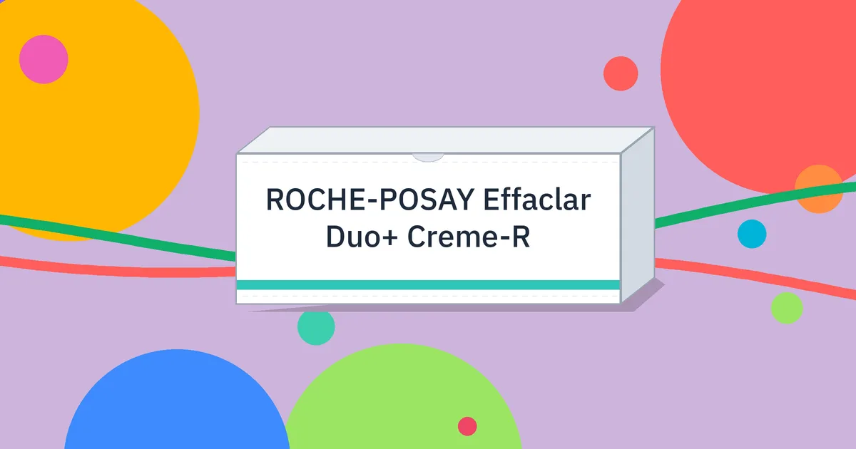 Symbolbild: Packung mit der Aufschrift ROCHE-POSAY Effaclar Duo+ Creme-R (PZN 14166253) – Verfügbarkeit und Bezug in Apotheken in Frankfurt am Main