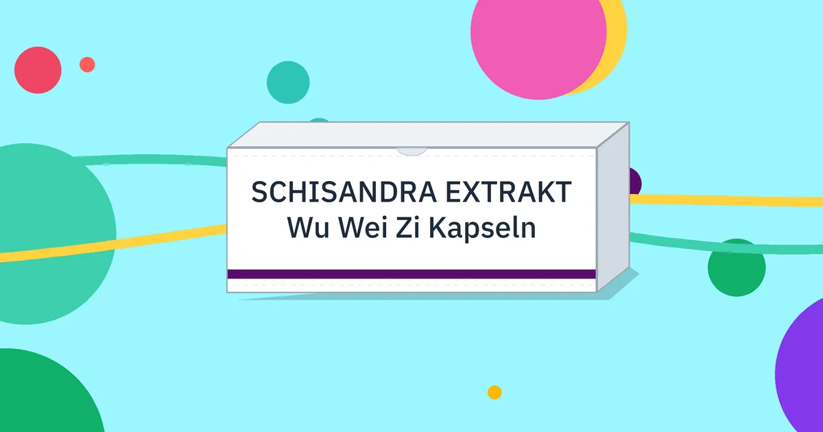 Symbolbild: Packung mit der Aufschrift SCHISANDRA EXTRAKT Wu Wei Zi Kapseln (PZN 17564534) – Verfügbarkeit und Bezug in Apotheken in Frankfurt am Main