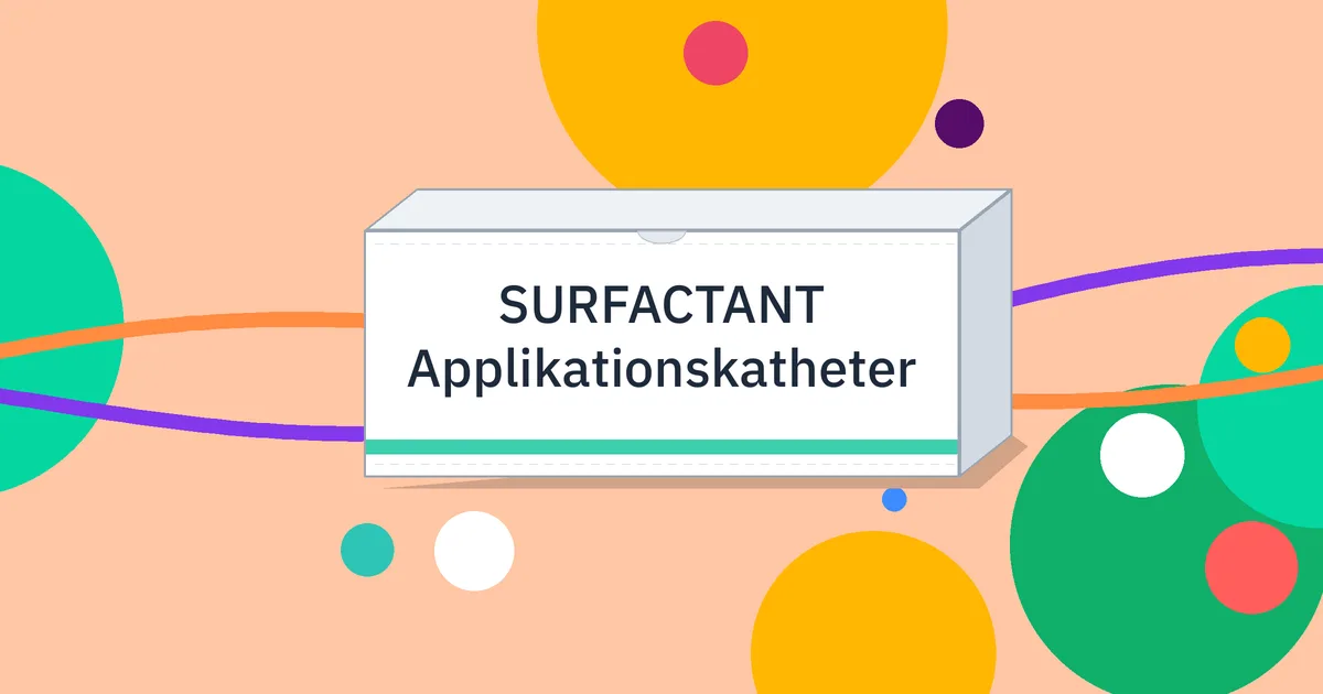 Symbolbild: Packung mit der Aufschrift SURFACTANT Applikationskatheter (PZN 16506291) – Verfügbarkeit und Bezug in Apotheken in Frankfurt am Main
