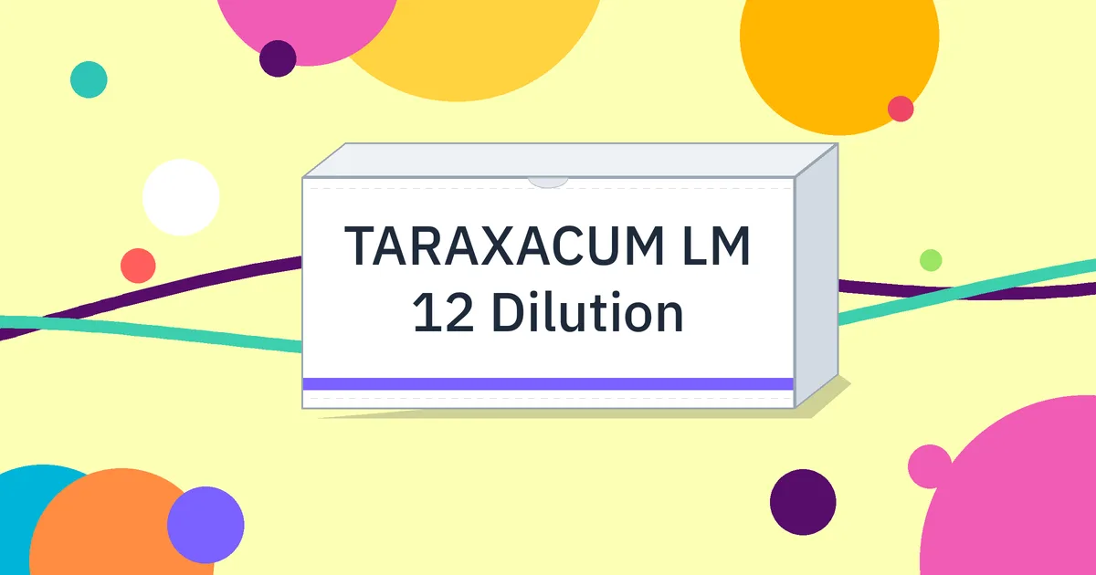 Symbolbild: Packung mit der Aufschrift TARAXACUM LM 12 Dilution (PZN 08466459) – Verfügbarkeit und Bezug in Apotheken in Frankfurt am Main