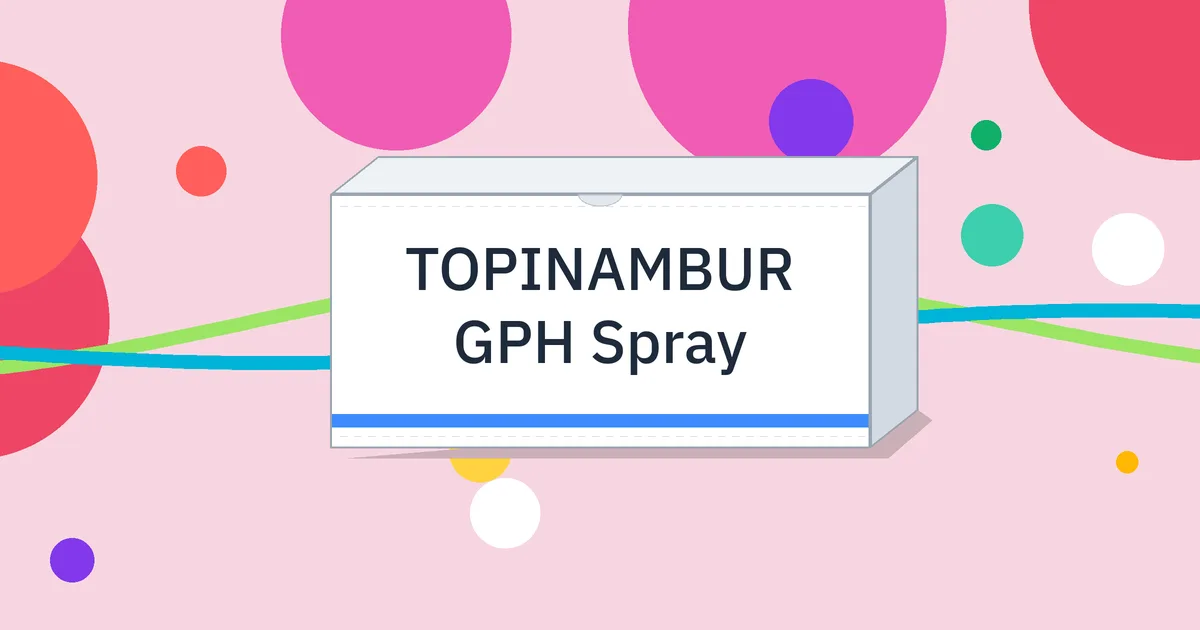 Symbolbild: Packung mit der Aufschrift TOPINAMBUR GPH Spray (PZN 03034011) – Verfügbarkeit und Bezug in Apotheken in Frankfurt am Main