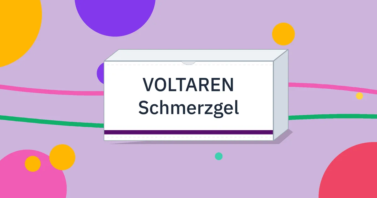 Symbolbild: Packung mit der Aufschrift VOLTAREN Schmerzgel (PZN 00458532) – Verfügbarkeit und Bezug in Apotheken in Frankfurt am Main