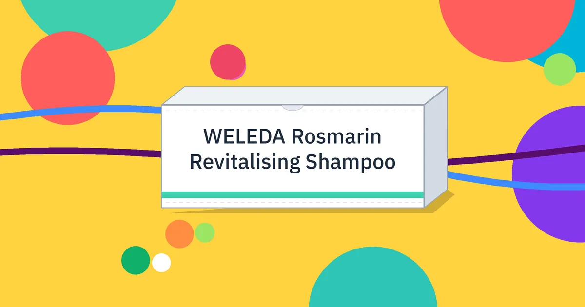 Symbolbild: Packung mit der Aufschrift WELEDA Rosmarin Revitalising Shampoo (PZN 19450935) – Verfügbarkeit und Bezug in Apotheken in Frankfurt am Main