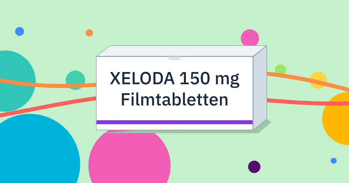 Symbolbild: Packung mit der Aufschrift XELODA 150 mg Filmtabletten (PZN 00410407) – Verfügbarkeit und Bezug in Apotheken in Frankfurt am Main