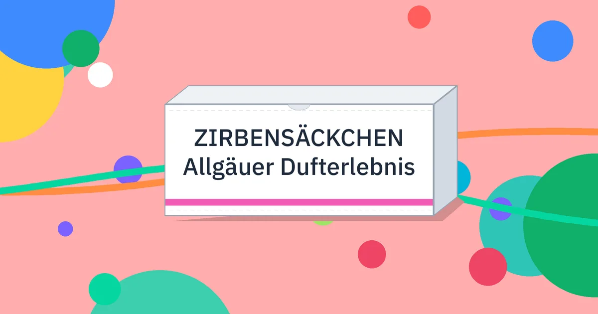 Symbolbild: Packung mit der Aufschrift ZIRBENSÄCKCHEN Allgäuer Dufterlebnis (PZN 16898368) – Verfügbarkeit und Bezug in Apotheken in Frankfurt am Main