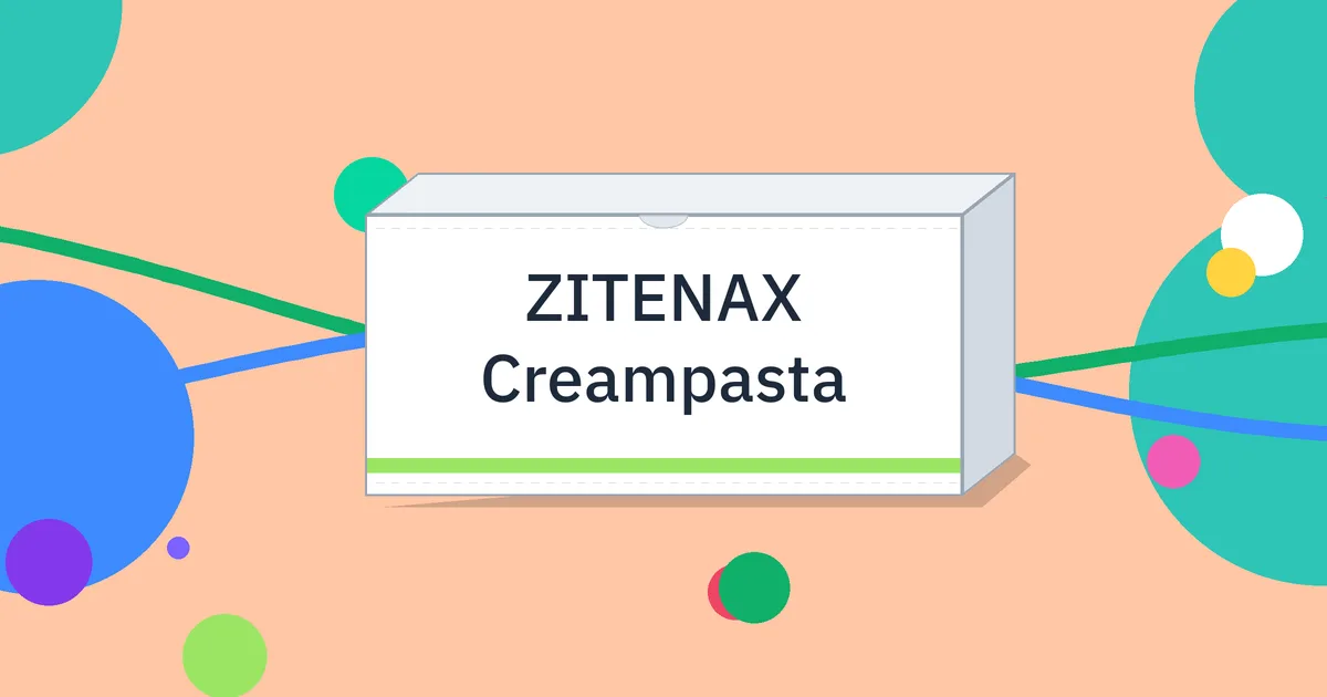 Symbolbild: Packung mit der Aufschrift ZITENAX Creampasta (PZN 16015624) – Verfügbarkeit und Bezug in Apotheken in Frankfurt am Main