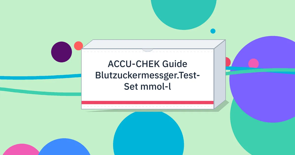 Symbolbild: Packung mit der Aufschrift ACCU-CHEK Guide Blutzuckermessger.Test-Set mmol-l (PZN 12550438) – Verfügbarkeit und Bezug in Apotheken in Frankfurt am Main