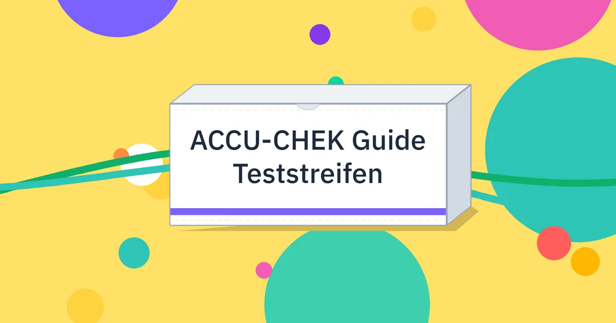 Symbolbild: Packung mit der Aufschrift ACCU-CHEK Guide Teststreifen (PZN 19845102) – Verfügbarkeit und Bezug in Apotheken in Frankfurt am Main