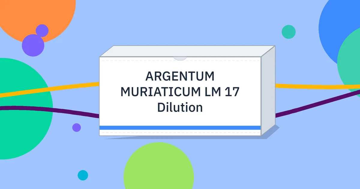 Symbolbild: Packung mit der Aufschrift ARGENTUM MURIATICUM LM 17 Dilution (PZN 12768284) – Verfügbarkeit und Bezug in Apotheken in Frankfurt am Main