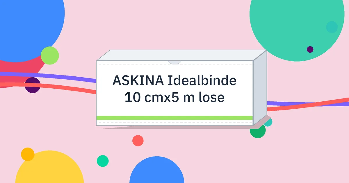 Symbolbild: Packung mit der Aufschrift ASKINA Idealbinde 10 cmx5 m lose (PZN 09314527) – Verfügbarkeit und Bezug in Apotheken in Frankfurt am Main