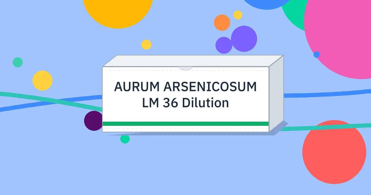 Symbolbild: Packung mit der Aufschrift AURUM ARSENICOSUM LM 36 Dilution (PZN 12783562) – Verfügbarkeit und Bezug in Apotheken in Frankfurt am Main