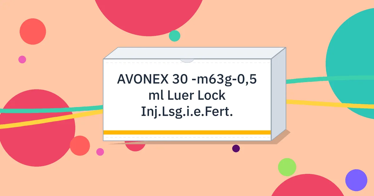 Symbolbild: Packung mit der Aufschrift AVONEX 30 -m63g-0,5 ml Luer Lock Inj.Lsg.i.e.Fert. (PZN 01902822) – Verfügbarkeit und Bezug in Apotheken in Frankfurt am Main