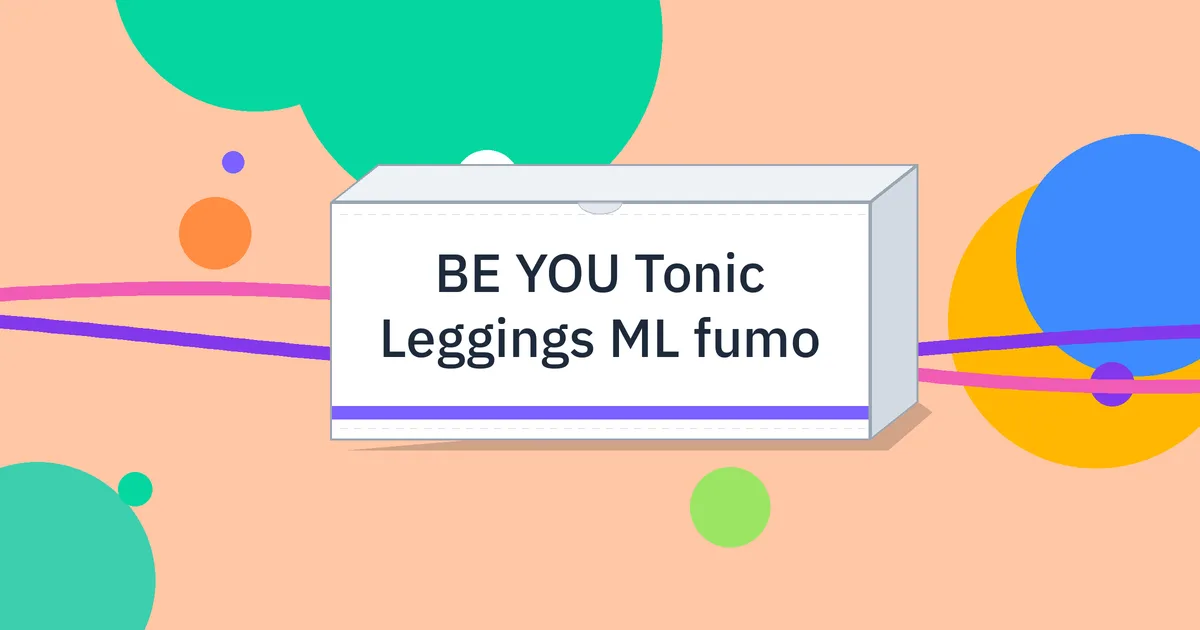 Symbolbild: Packung mit der Aufschrift BE YOU Tonic Leggings ML fumo (PZN 19721541) – Verfügbarkeit und Bezug in Apotheken in Frankfurt am Main
