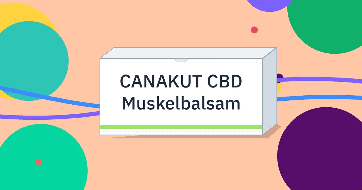 Symbolbild: Packung mit der Aufschrift CANAKUT CBD Muskelbalsam (PZN 17554990) – Verfügbarkeit und Bezug in Apotheken in Frankfurt am Main