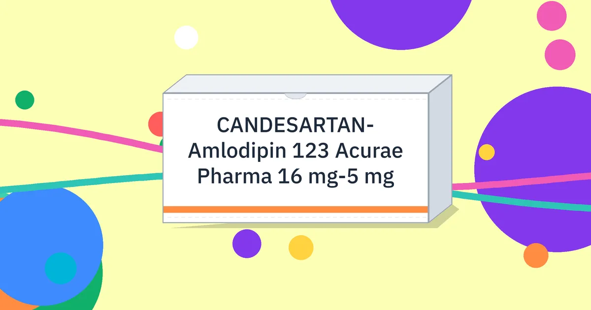 Symbolbild: Packung mit der Aufschrift CANDESARTAN-Amlodipin 123 Acurae Pharma 16 mg-5 mg (PZN 19266344) – Verfügbarkeit und Bezug in Apotheken in Frankfurt am Main