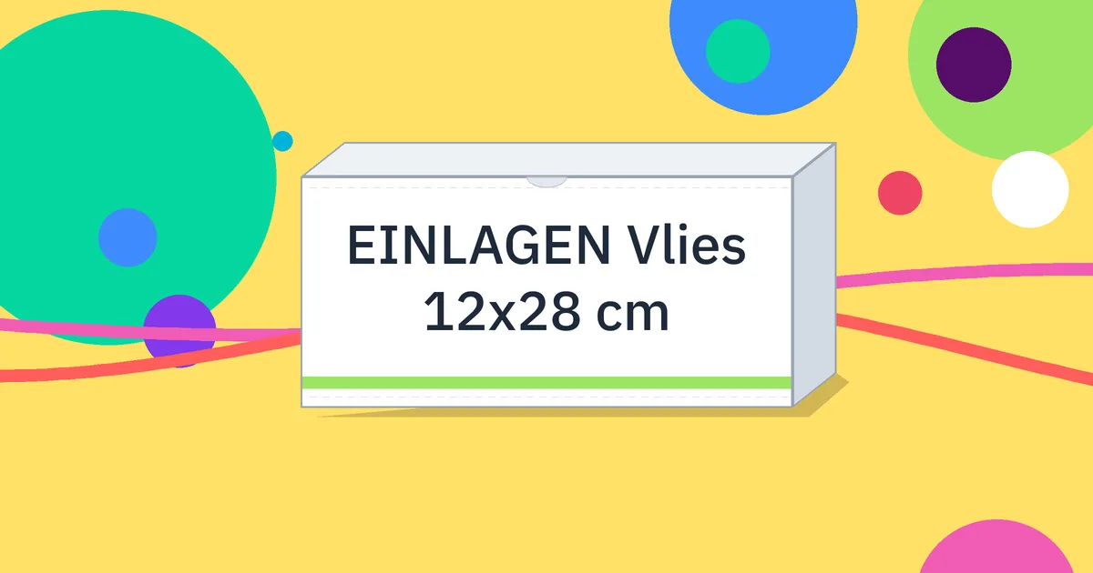 Symbolbild: Packung mit der Aufschrift EINLAGEN Vlies 12x28 cm (PZN 00175567) – Verfügbarkeit und Bezug in Apotheken in Frankfurt am Main