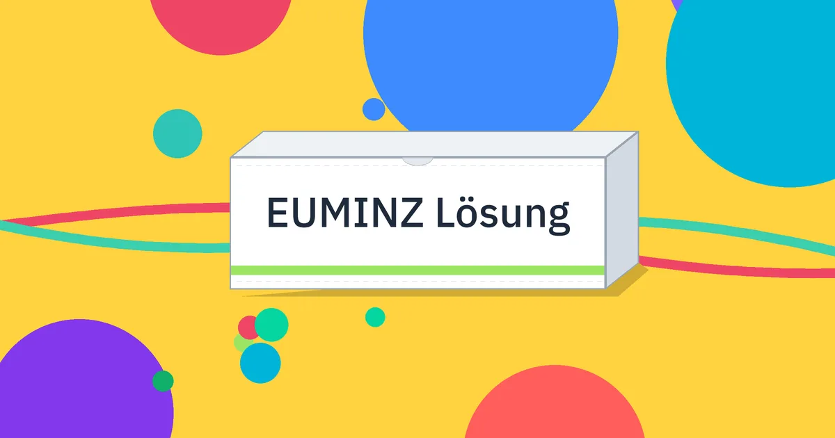 Symbolbild: Packung mit der Aufschrift EUMINZ Lösung (PZN 08892222) – Verfügbarkeit und Bezug in Apotheken in Frankfurt am Main