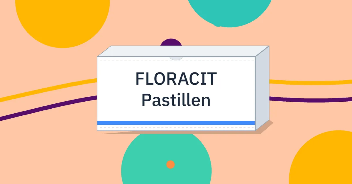 Symbolbild: Packung mit der Aufschrift FLORACIT Pastillen (PZN 01695530) – Verfügbarkeit und Bezug in Apotheken in Frankfurt am Main
