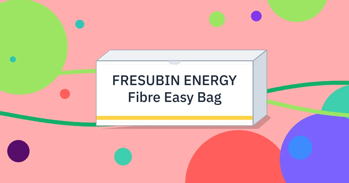 Symbolbild: Packung mit der Aufschrift FRESUBIN ENERGY Fibre Easy Bag (PZN 01404107) – Verfügbarkeit und Bezug in Apotheken in Frankfurt am Main